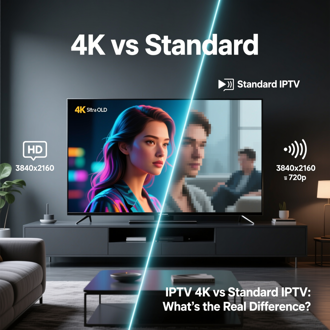 IPTV 4K vs Standard IPTV: What’s the Real Difference?